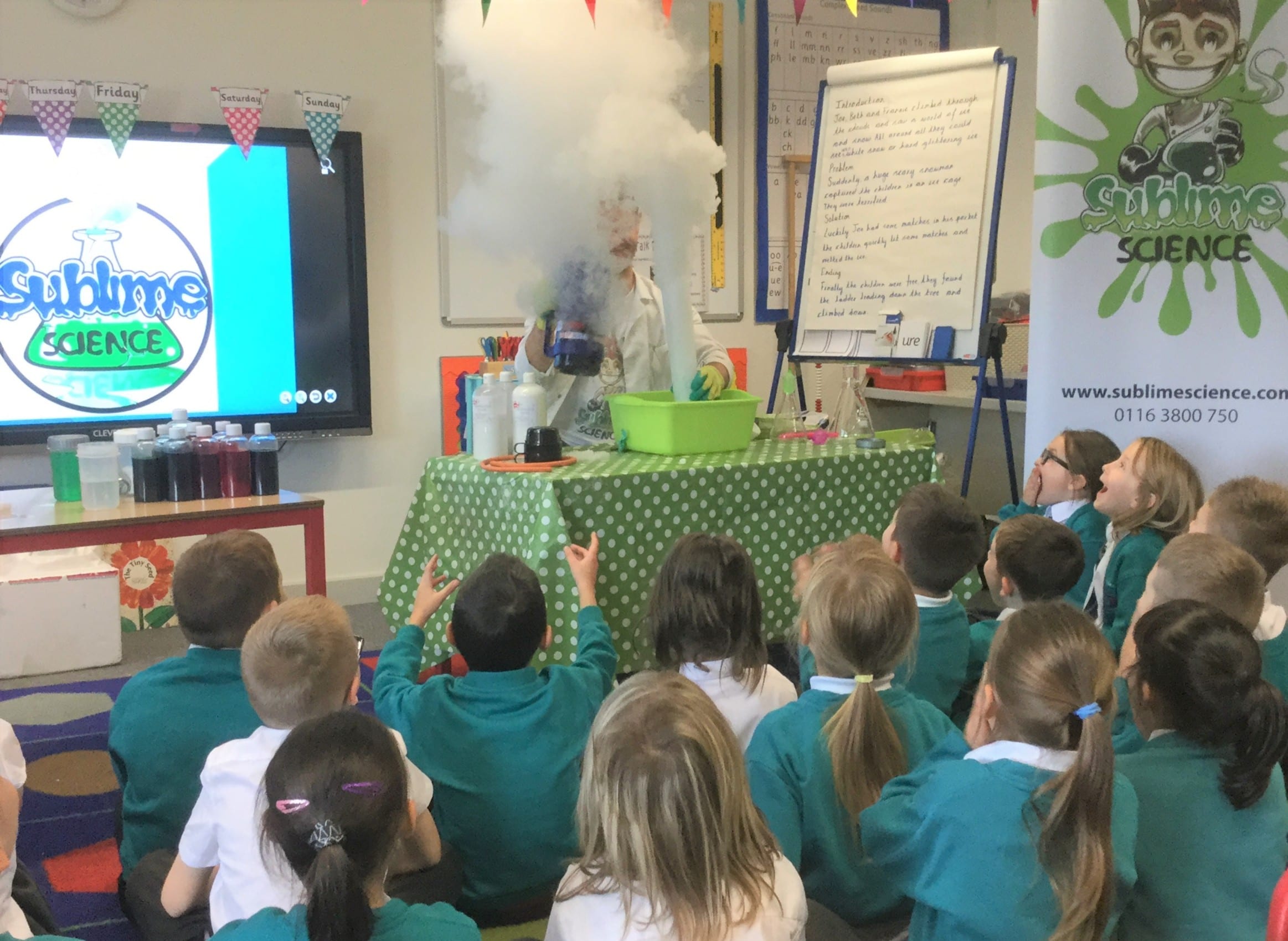 Sublime Science treat for year 2 pupils - Wainwright Primary Academy