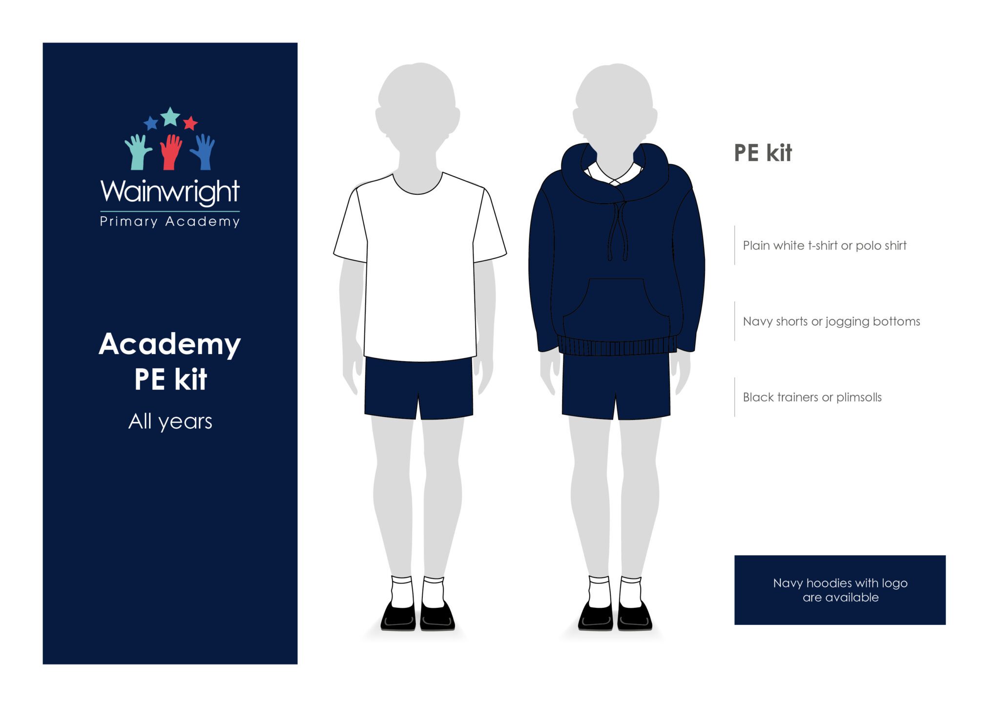 Uniform and equipment - Wainwright Primary Academy
