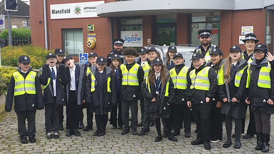 Mini police fire station visit - Wainwright Primary Academy