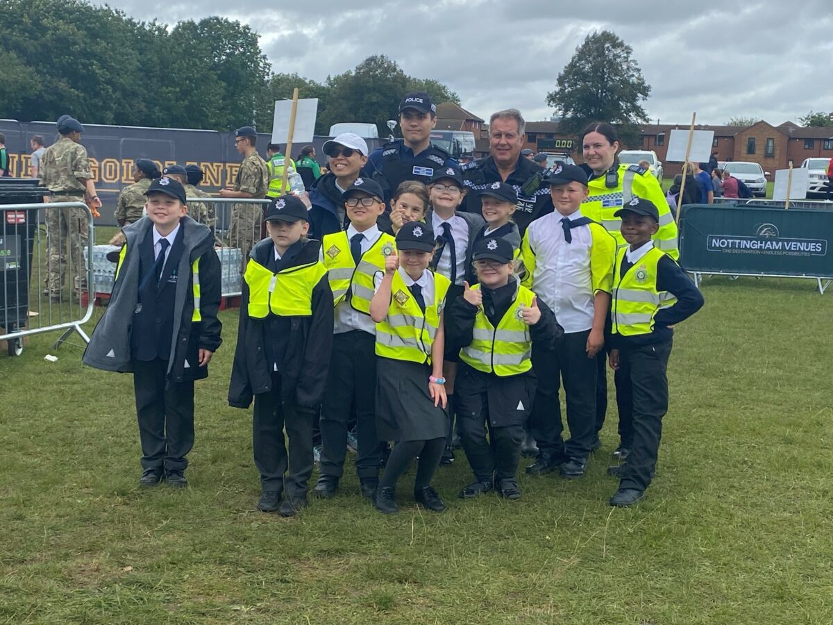 Mini police out in force at the Robin Hood Half Marathon - Wainwright ...