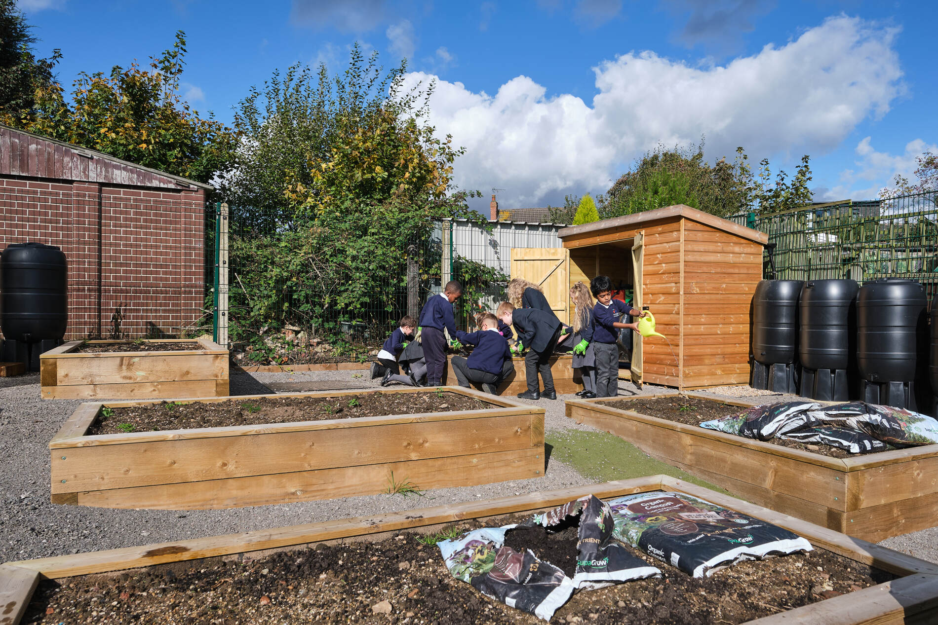 Wainwright Primary Academy's stunning garden transformation with RHS ...